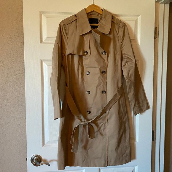 Talbots | Jackets & Coats | Nwt Talbots Double Breasted Trench Coat ...